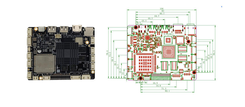 瑞芯微3288主板常见的PCBA尺寸都有哪些？ - 广州定昌电子