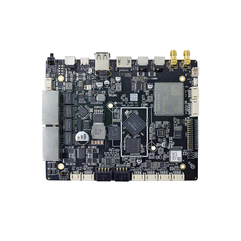 DC_R566_RK3566四路poe网口,2路锁控ai视觉柜安卓算法开发板 - 广州定昌电子